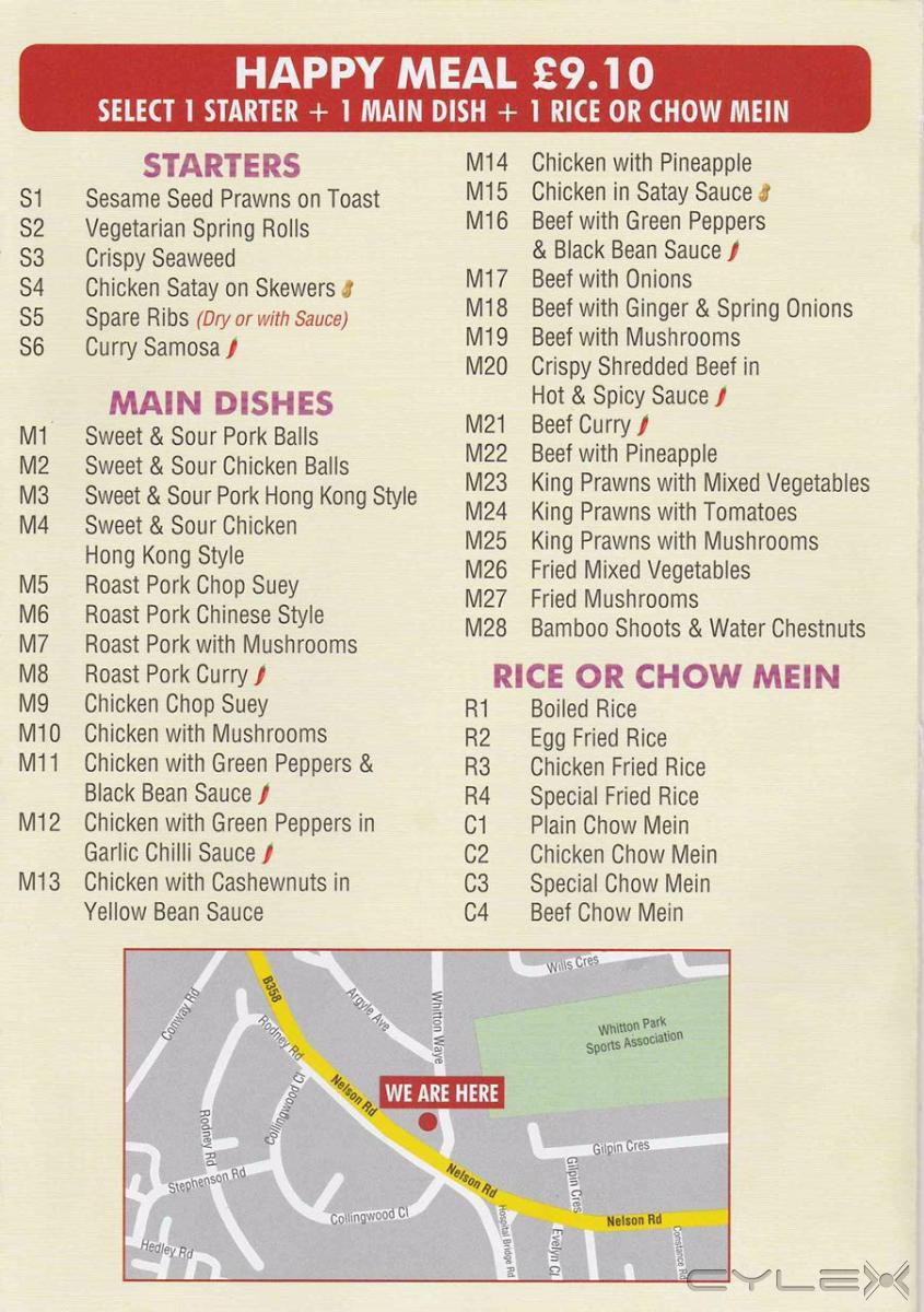 Whitton Chinese Takeaway, Twickenham | AI Review Summary