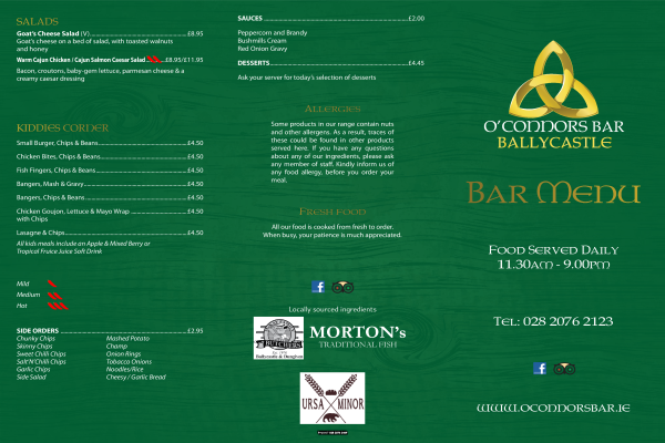 O'connors Bar, Ballycastle | AI Review Summary