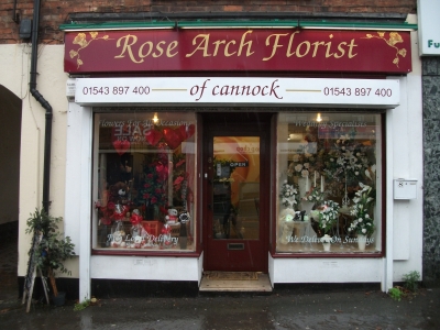 Rose Arch Florist, Cannock