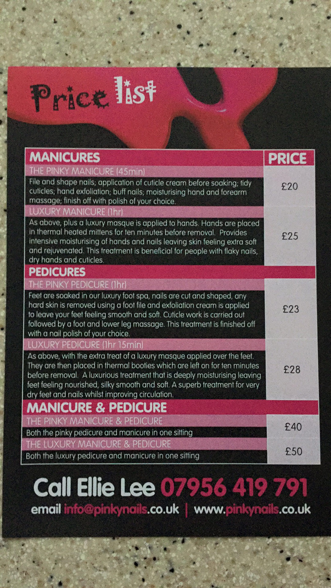 Pinky Nails, Pontyclun