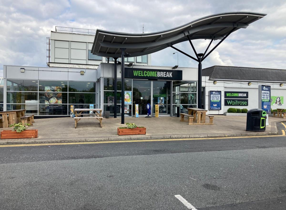 Welcome Break Charnock Richard Northbound Services M6, Chorley